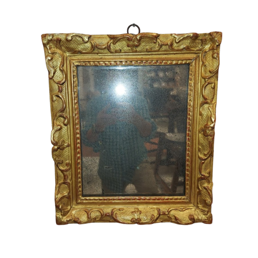 French 18th Century Water Gilded Frame Circa 1730 with New Mirror ...